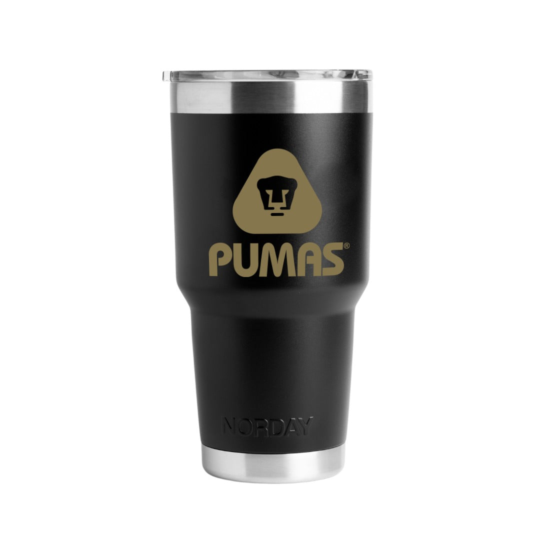 Norday Pumas 30oz Black Logo Tumbler Cup – TUDN Fan Shop