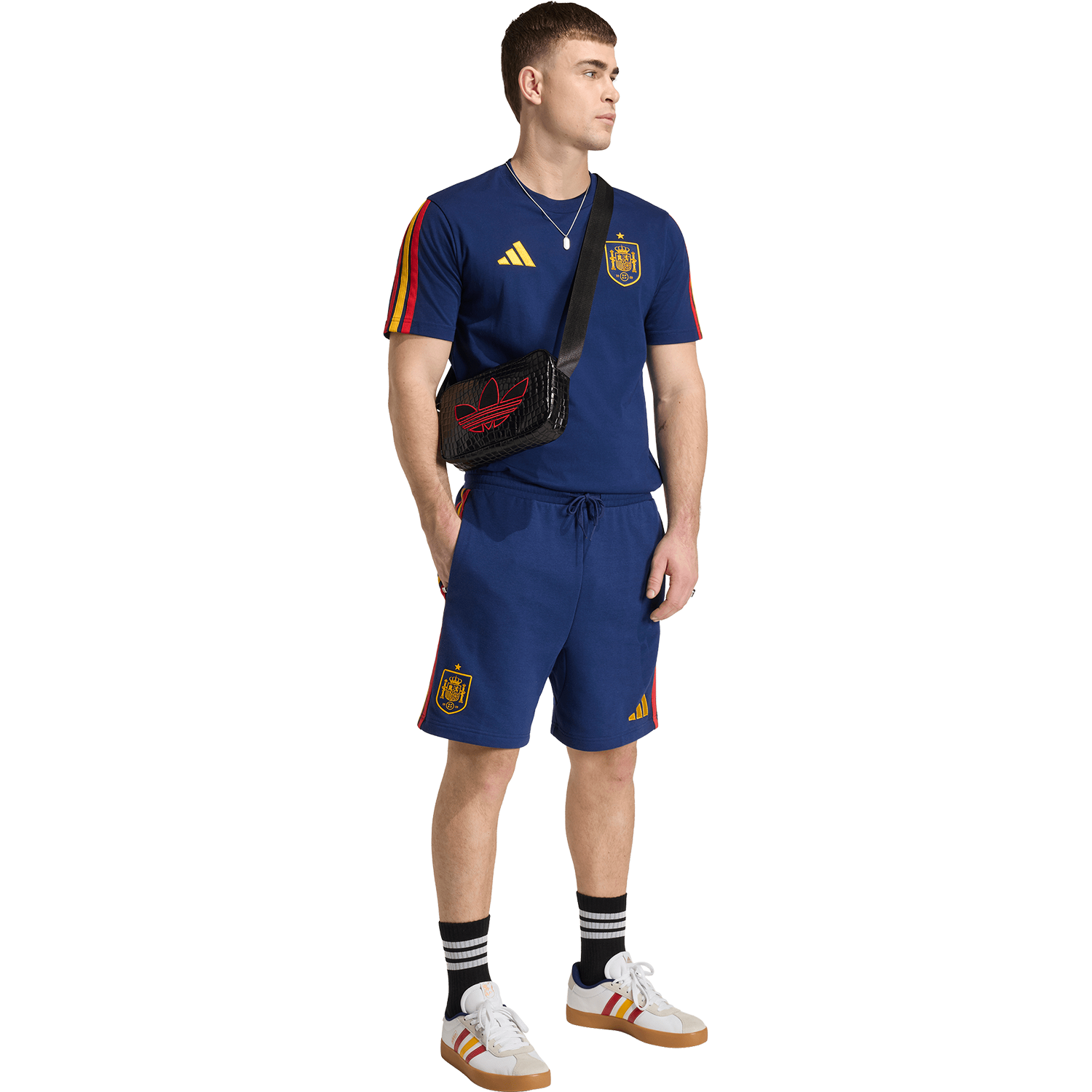 adidas Spain Men’s DNA Short – TUDN Fan Shop