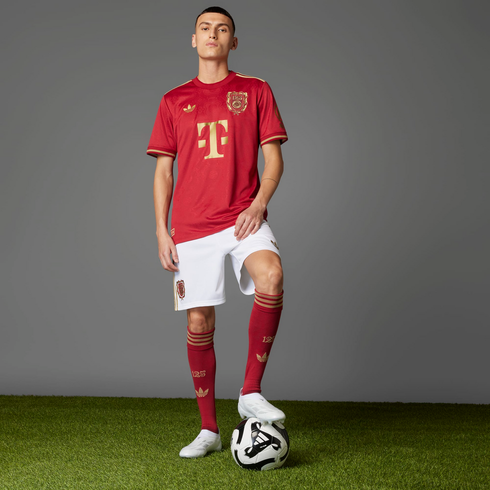 Camiseta adidas del 125.º aniversario del Bayern de Múnich para hombre ...