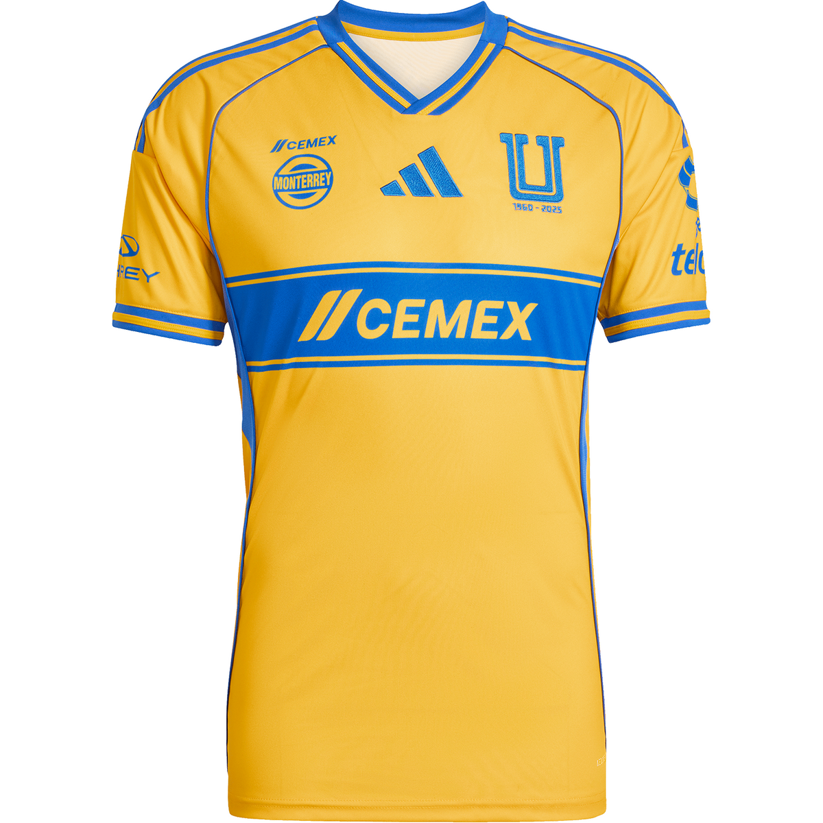 adidas Tigres 2025-26 Men's Home Stadium Jersey – TUDN Fan Shop