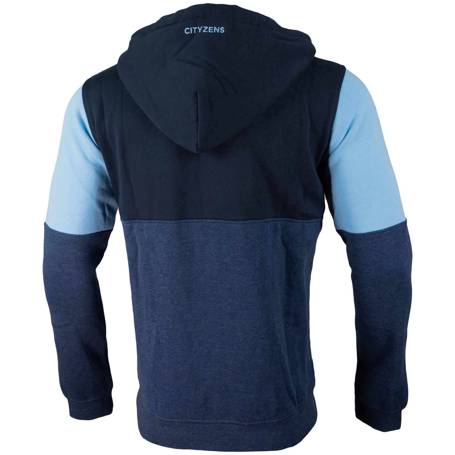 Manchester City Men's Full Zip Color Block Hoodie – TUDN Fan Manchester City Men's Full Zip Color Block Hoodie – TUDN Fan