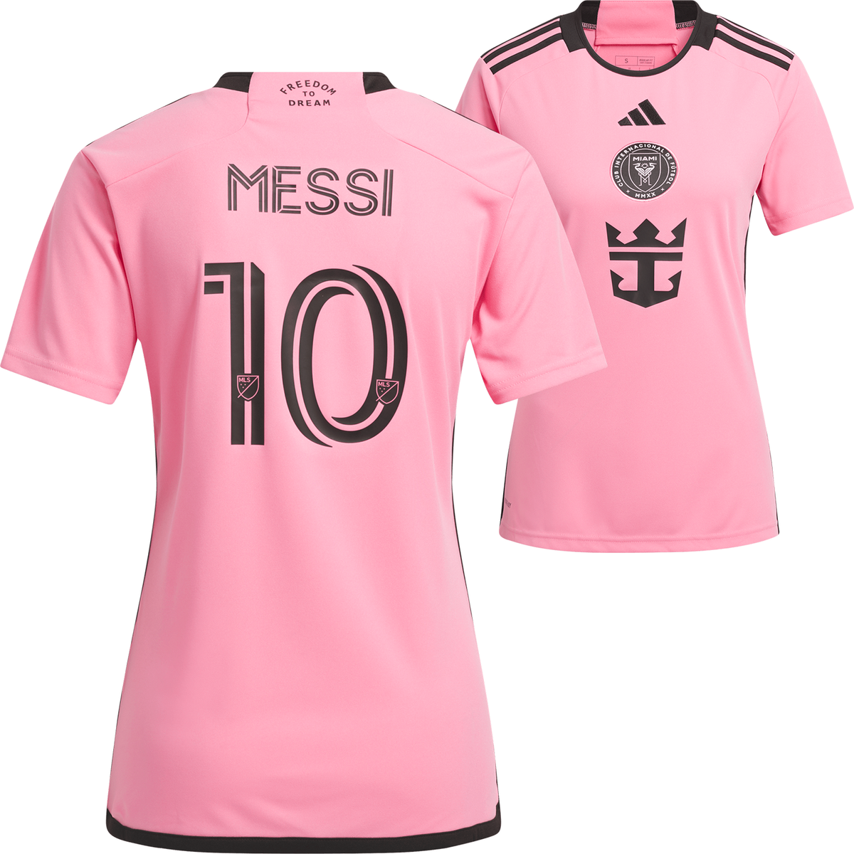 adidas Inter Miami 2024-25 Women's Lionel Messi Home Stadium Jersey ...