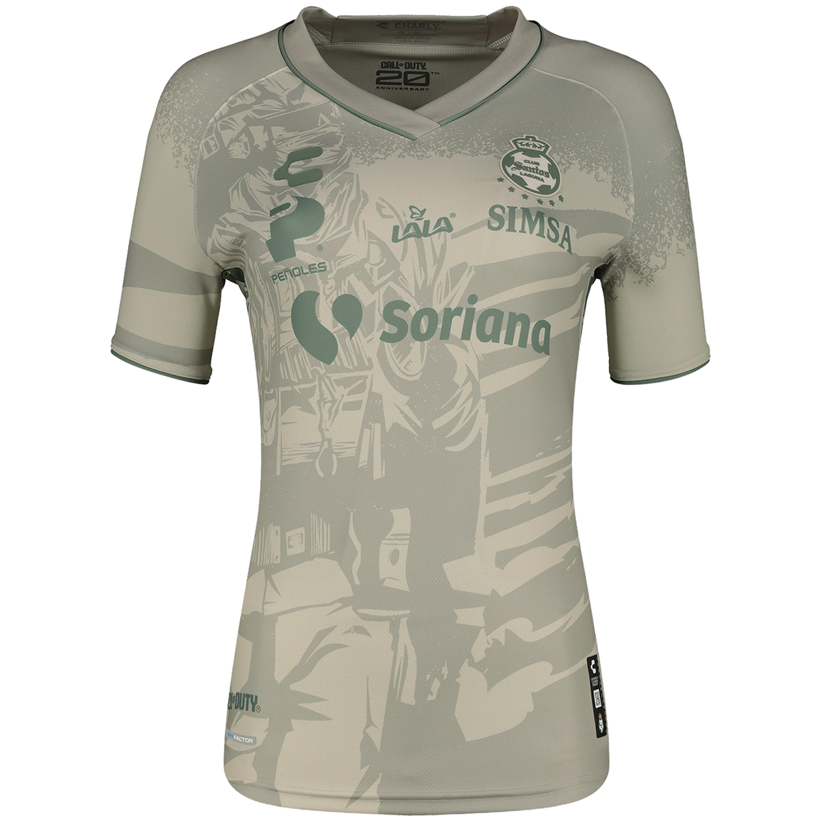 Charly x Call of Duty Santos Women's Special Edition 2023-24 Jersey ...